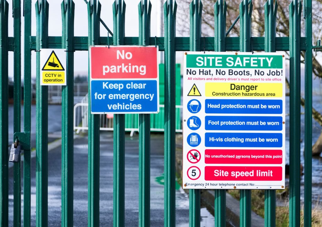 Health and Safety Signs - Three Hills Graphics Ltd